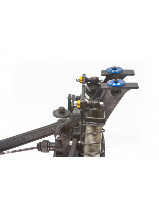 Rear Standoff +3/0mm in Spring Steel for XRAY XB8